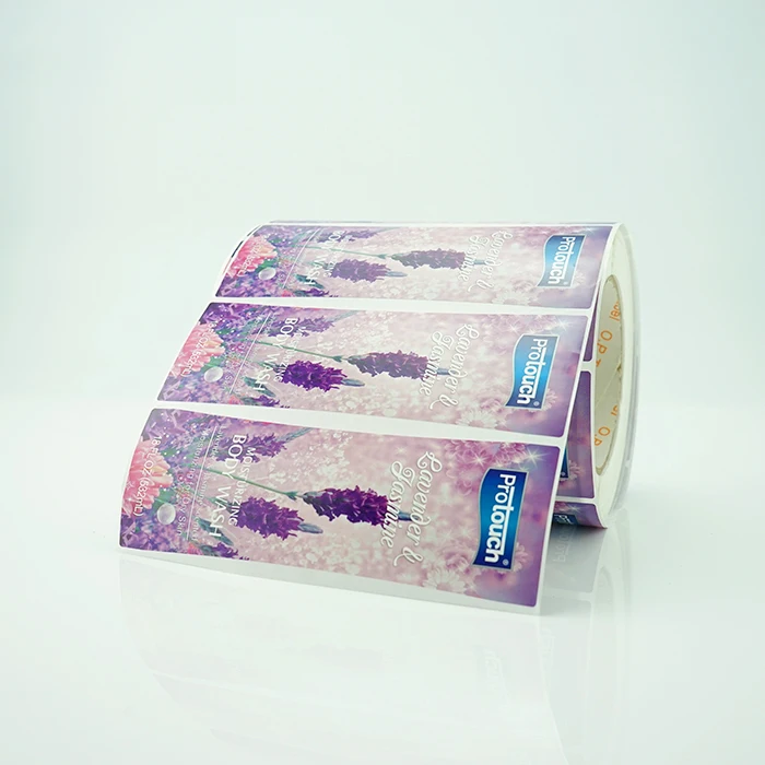 Best Design Body Wash Label Shampoo Sticker Labels for Lotion