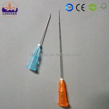 27g 50mmstainless Steel 20 Gauge Blunt Needle With Sharp Needle - Buy ...