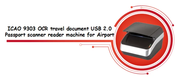 Icao 9303 Ocr Travel Document Usb 2.0 Passport Scanner Reader Machine ...