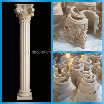 Sculpted Cast Stone Pillar Design - Buy Pillar Design,Cast Stone Pillar ...