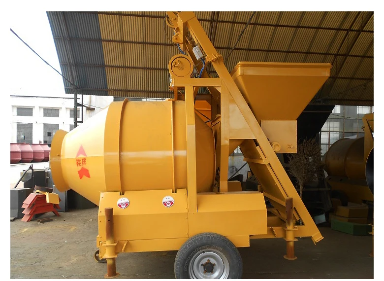 Jzm500 Betonmischer Lkw Trommel Roller Beton Zement Mischer Mit Lade ...