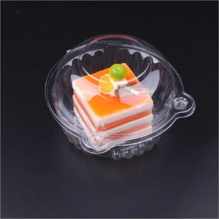 Custom-make Blister Plastic Cake Cheesecake Circle Container With Lid ...
