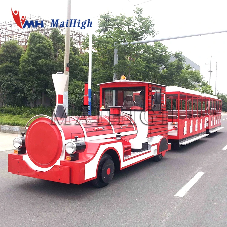 Fun Tourist Train - Diesel Engine Trackless Train for Kids & Adults