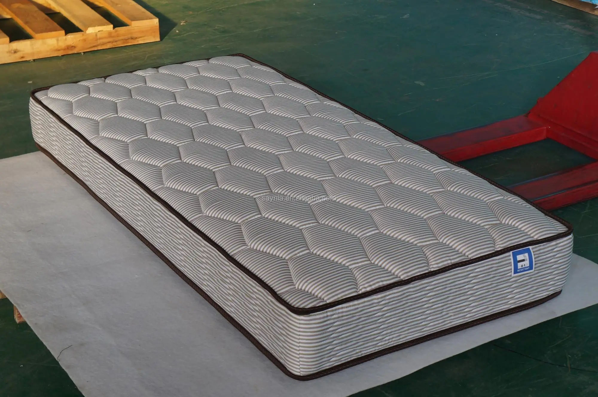 Fire Proof Fire Retard Bonnel Spring Mattress - Durable & Comfortable