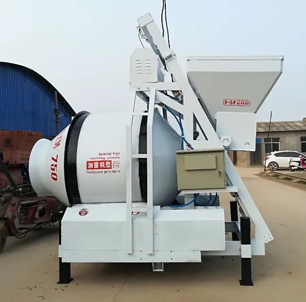 Cheap Factory Price Jzm750 Automatic Large Roller Concrete Mixer - Buy ...