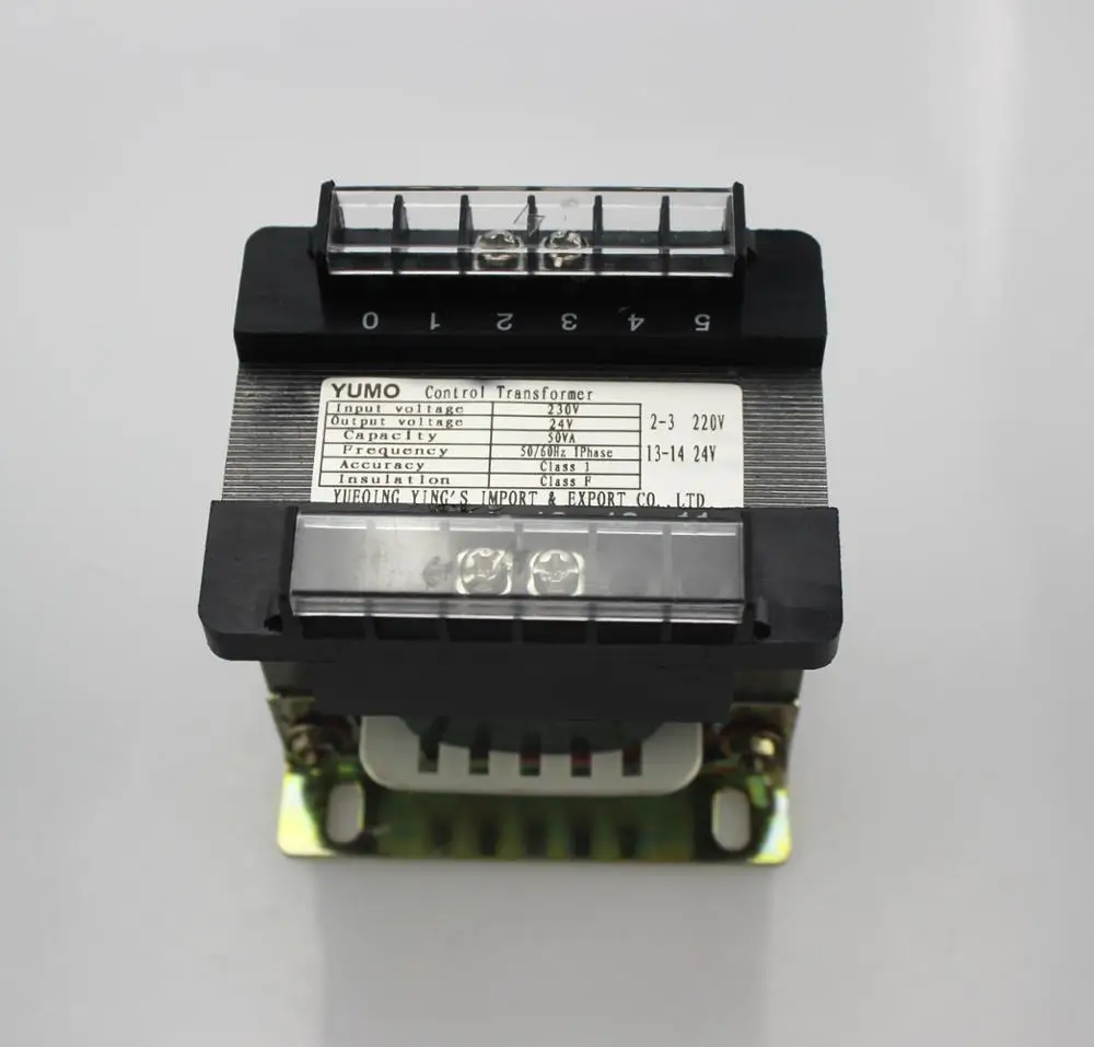 BK-50VA Single Phase Control Transformer - YUMO Efficiency