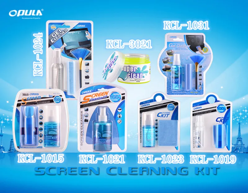 Opula 2in1 Multi-purpose Screen Cleaner Kit With Microfiber Cloth Best ...