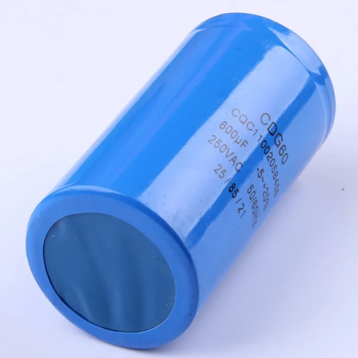 CD60 Capacitor - 600 Mfd, 250 Vac, Ideal for Motor Starting