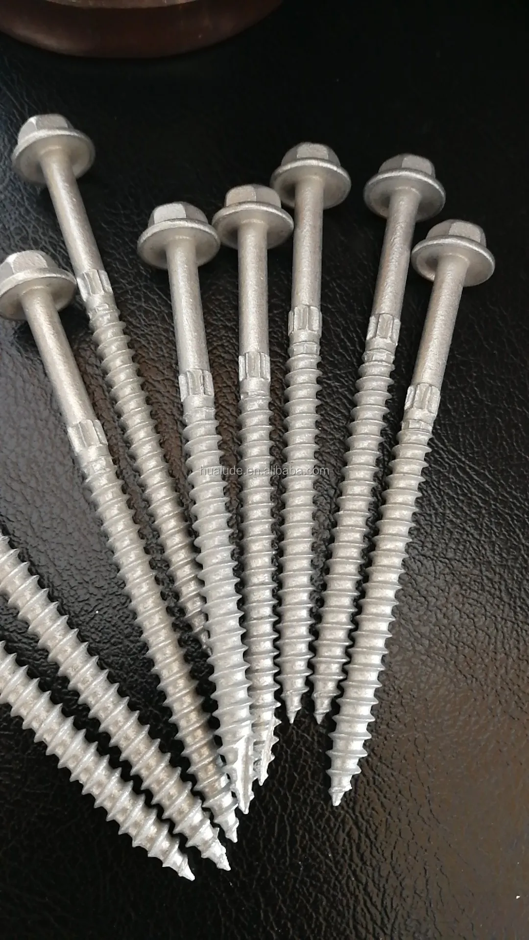 Class 4 Galvanised Hex Head T17 Timber Wood Screw - Hualude