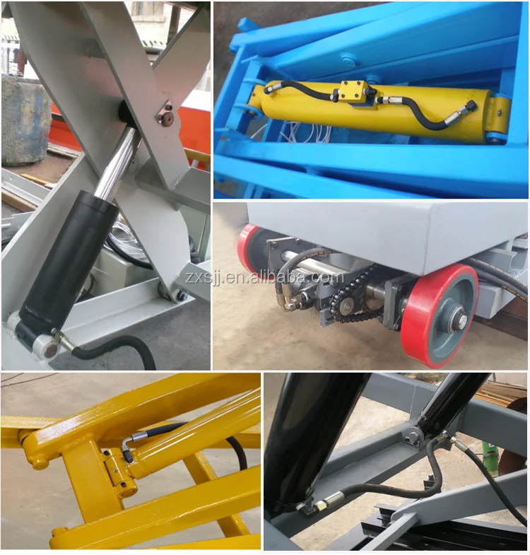 Electric Powered Trailer Dolly Mover Lift Table - 300kg Load Capacity ...