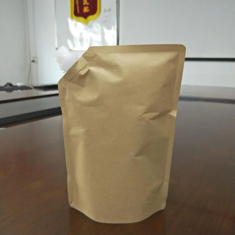 500ml/250ml Liquid Drink Packaging Spouted Bag / Laminated Maiterial ...