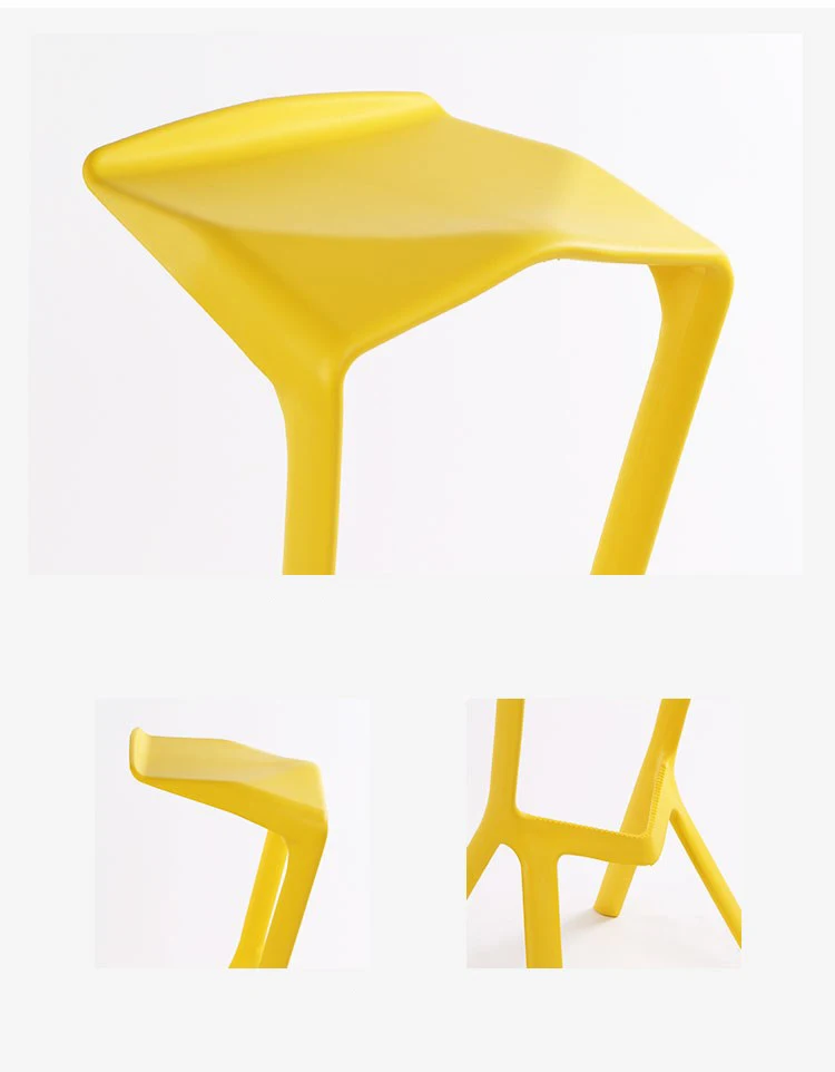 Modern Nordic Recyclable Stylish Stacking Chair - Bar Chair