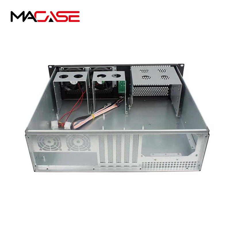 3u Rackmount Chassis Server Case with Large Storage ATX Mainboard
