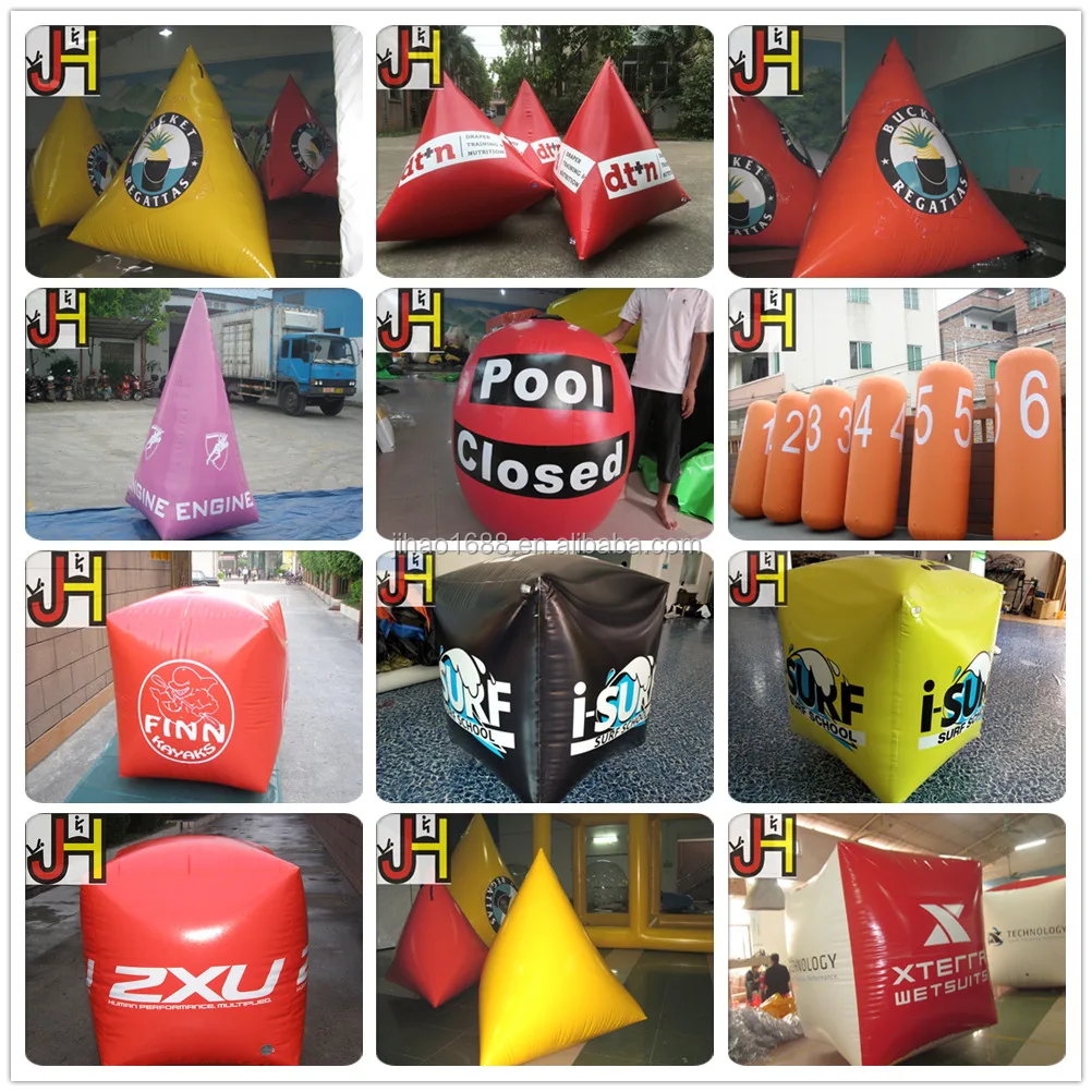 Customized Inflatable Swim Buoy - Ideal for Water Events