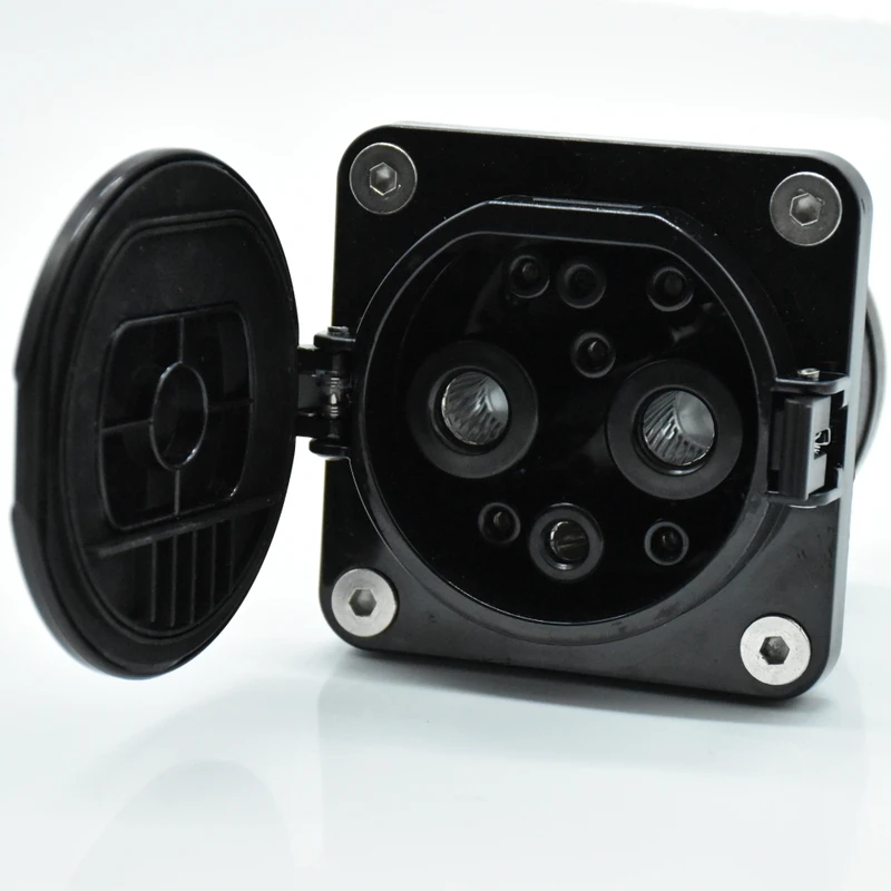 Electric Vehicle Station Cable Female Connector Ev Socket - Buy Ev ...