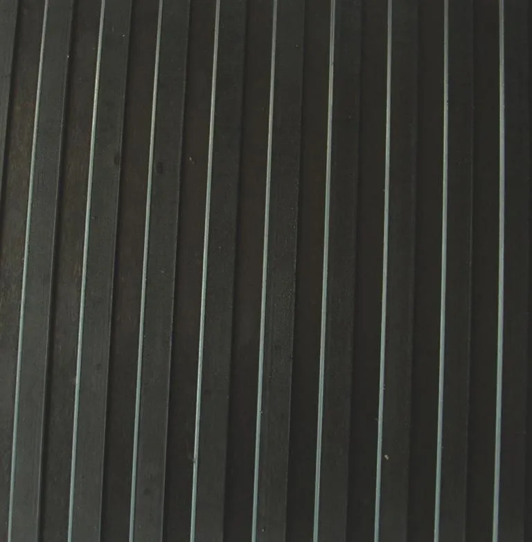 Anti Slip Fine Thin Narrow Ribbed Corrugated Rubber Sheet/mat/flooring ...