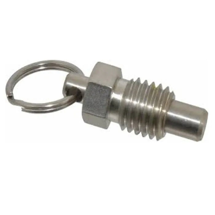 Pull Ring Handle Indexing Spring Loaded Plunger Pin - Buy Sping Plunger ...