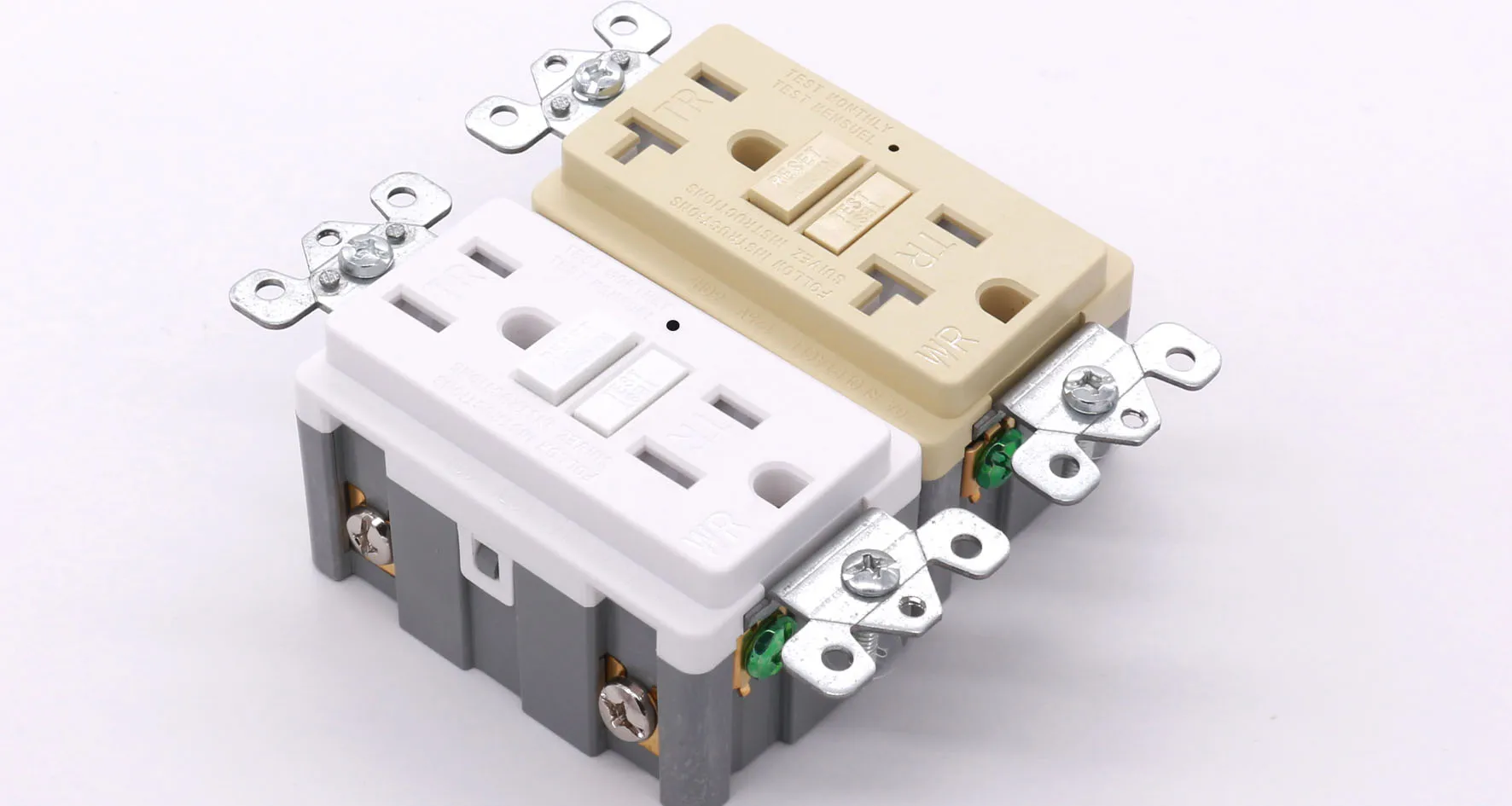 American Standard Gfci 120v 60hz 15a Gfci Receptacle Tamper Resistant ...