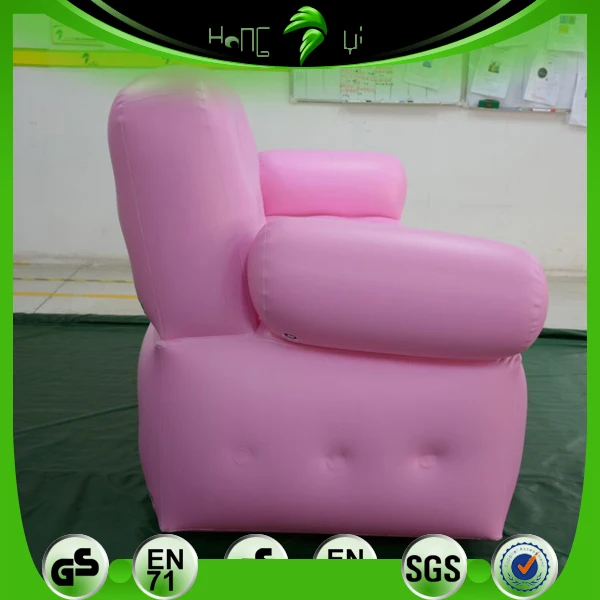 Customized Pink Inflatable Love Seat - High Quality PVC