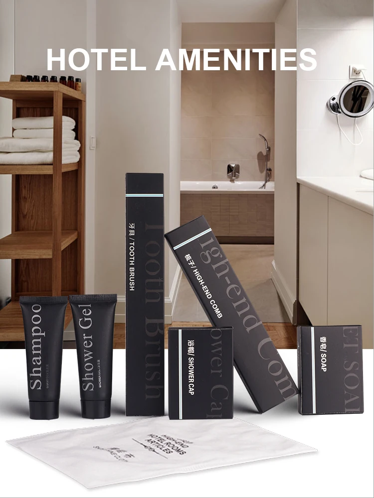 Custom Luxury Hotel Bathroom Amenities Kit Hotel Toiletries Set - Buy ...