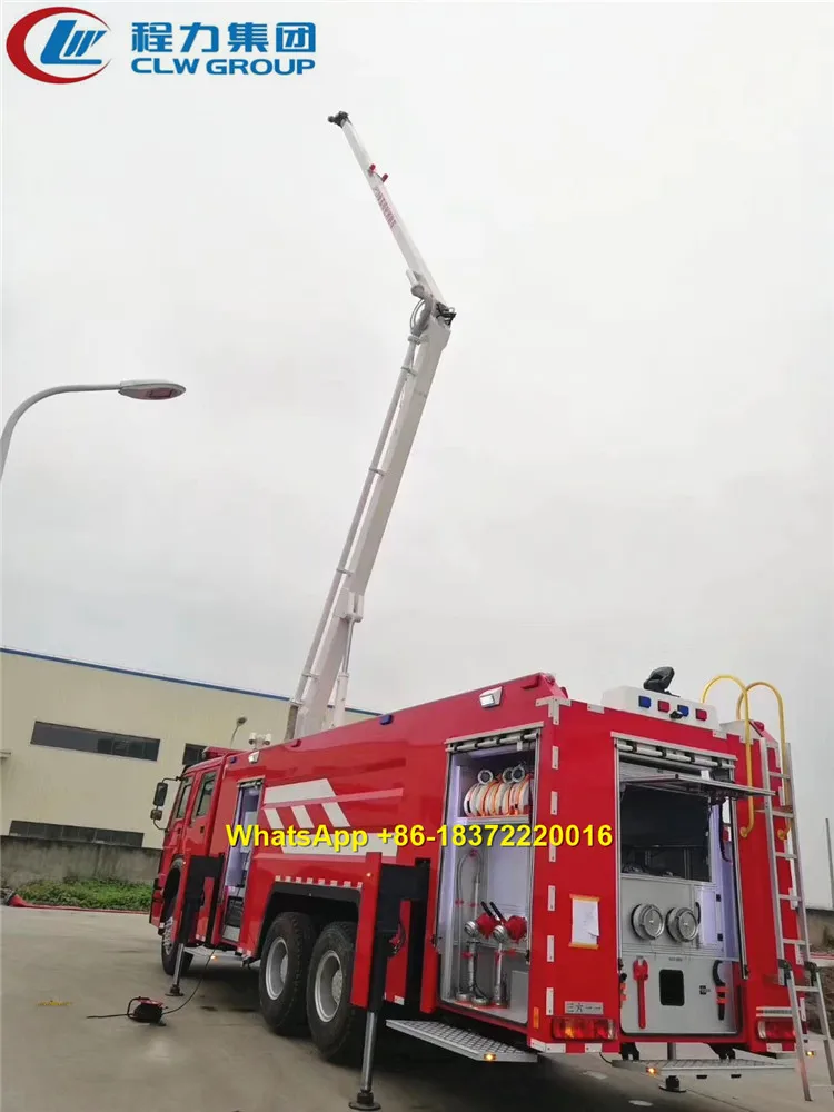 High Building Fire Fighting - 80m to 100m Jet Engine Truck