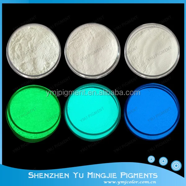 White Strontium Aluminate Glow Pigment,White Phosphorescent Pigments ...