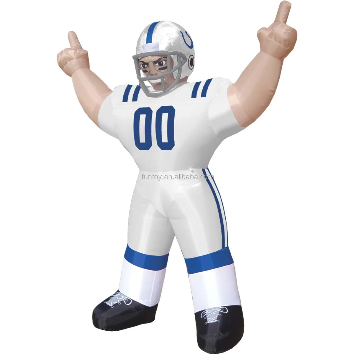 Customized Giant Inflatable Football Player Model for Advertising