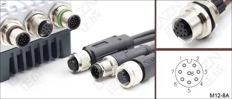 M12 至 Usb M12 17pin 母端至 Db25 25pin 型连接器，适用于 Datalogic 工业相机 - Buy ...