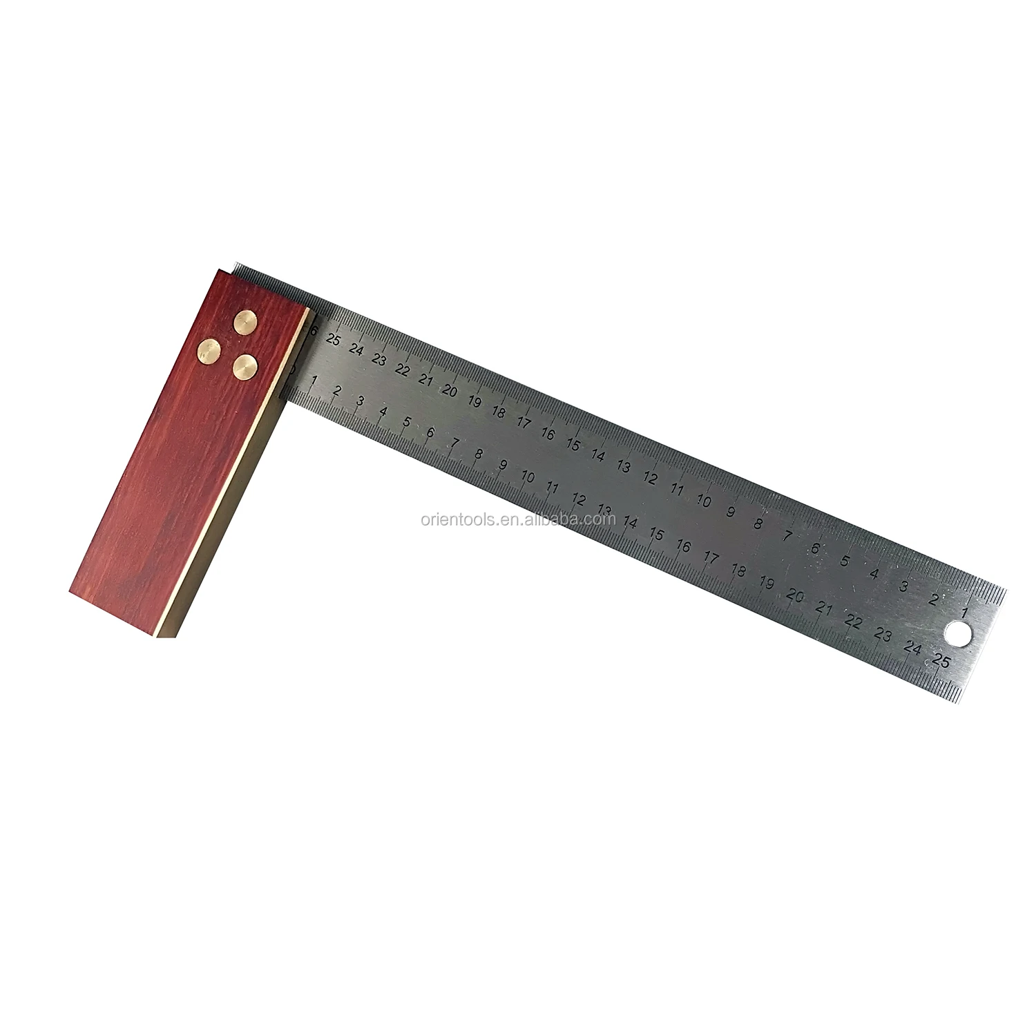 300mm Angle L Shape Square Ruler With Wood Handle - Buy Angle Square ...