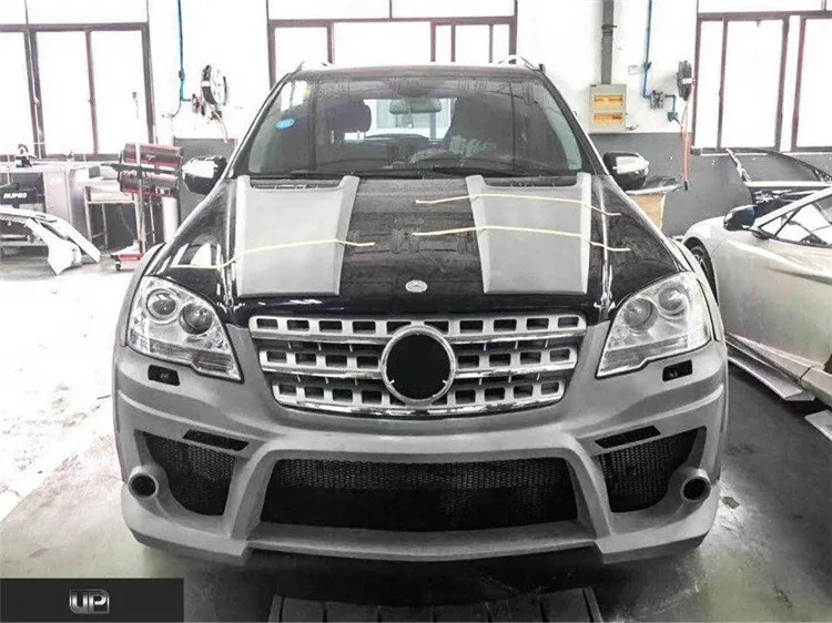 Ml Class W164 Body Kit Fit For Ml63 Body Kit With Front Bumper Hood ...
