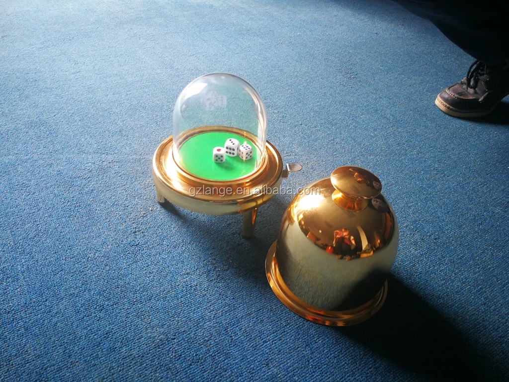 Casino Supply Automatic Sic Bo Dice Shaker with Plastic Dice