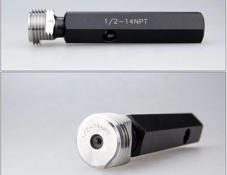 Npt Screw Thread Plug Gauges Go Nogo Thread Ring Gauge: 1/16~6 Npt ...