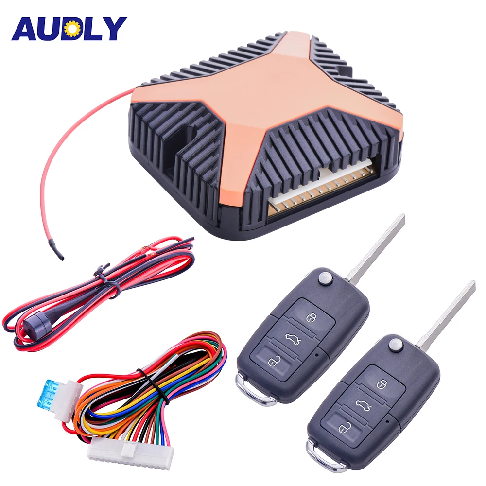 Led Indicator Auto Smart Remote Control Keyless Entry System For Car ...