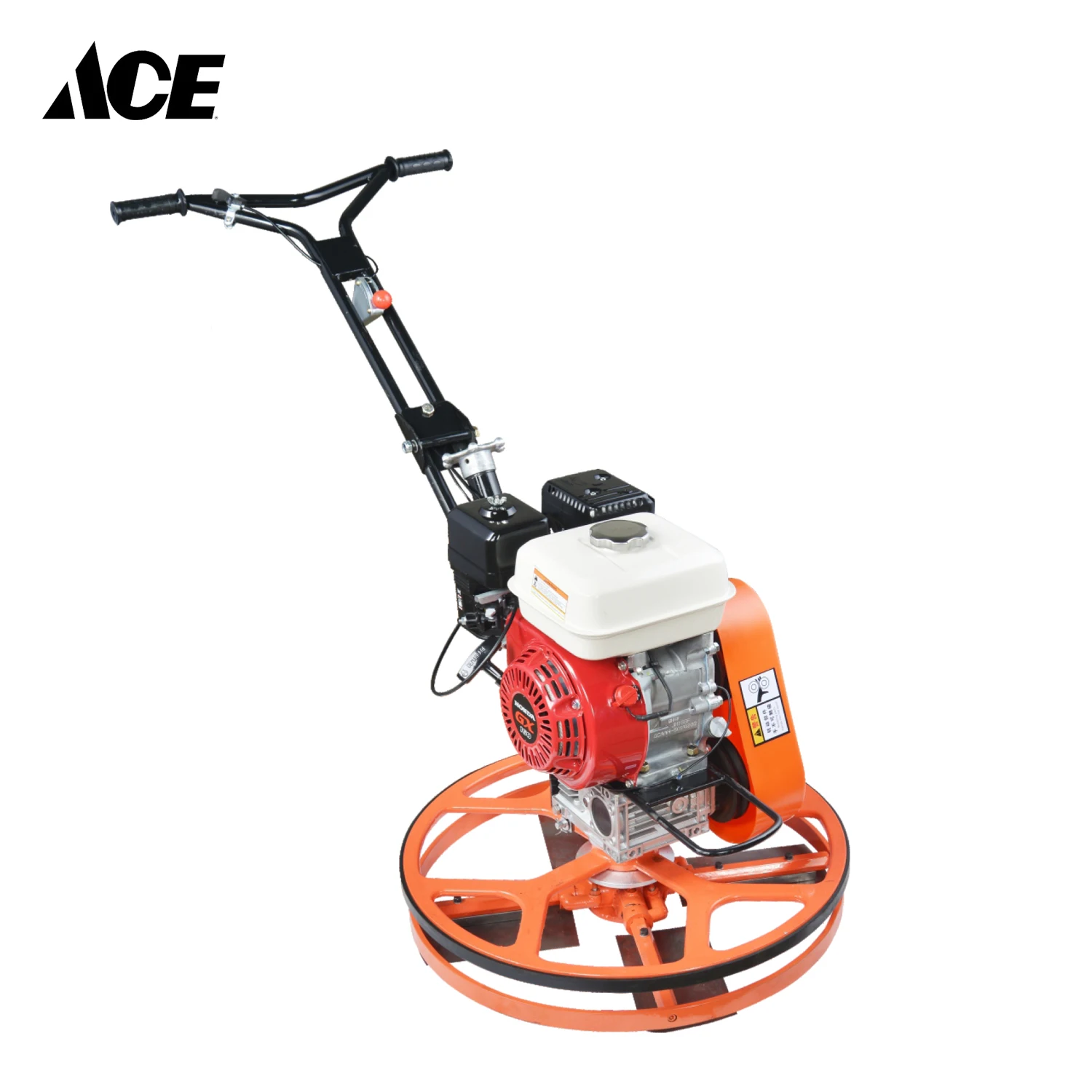 Concrete Machinery Gasoline Engine Portable Mini Power Trowel Blade ...