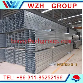 Q235 Gi C Channel C12 / C Type Channel Steel C Type Purlin - Buy Steel ...