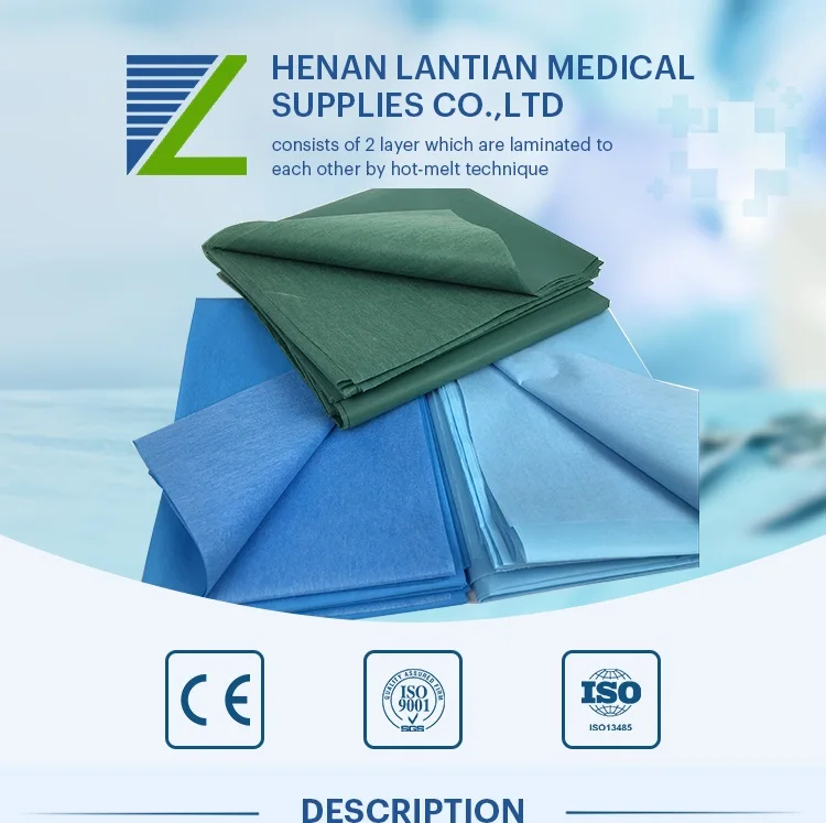 Ce&iso Certificate Sterile Medical Disposable Surgical Drape Bed Sheets ...