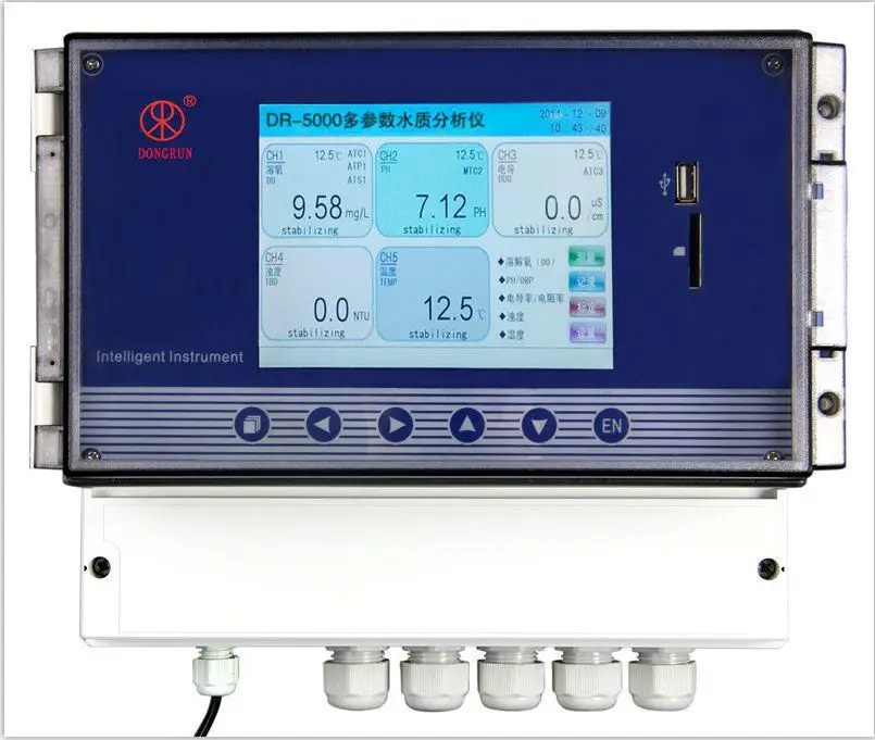 Dr5000 Aquaculture Monitoring Online Multi-parameter Water Quality ...