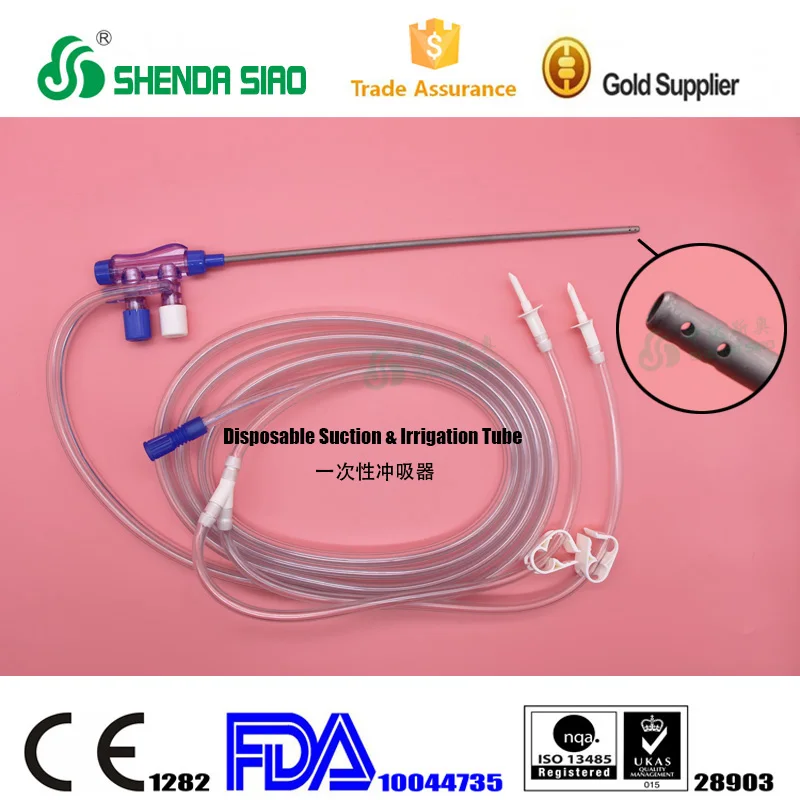 Laparoscopic Surgery Disposable Suction And Irrigation Tube - Buy ...