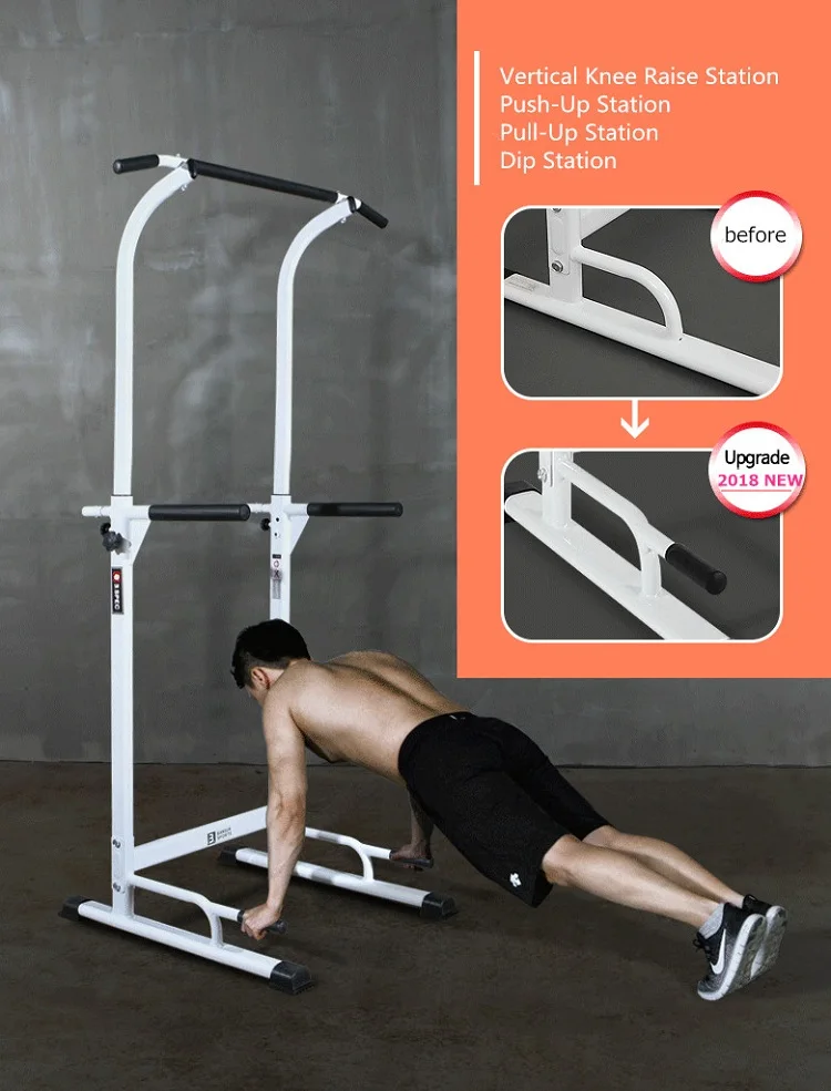 Wall Pull Up Bar Perfect Dip Bar Multifunctional Free Standing Chin Up ...