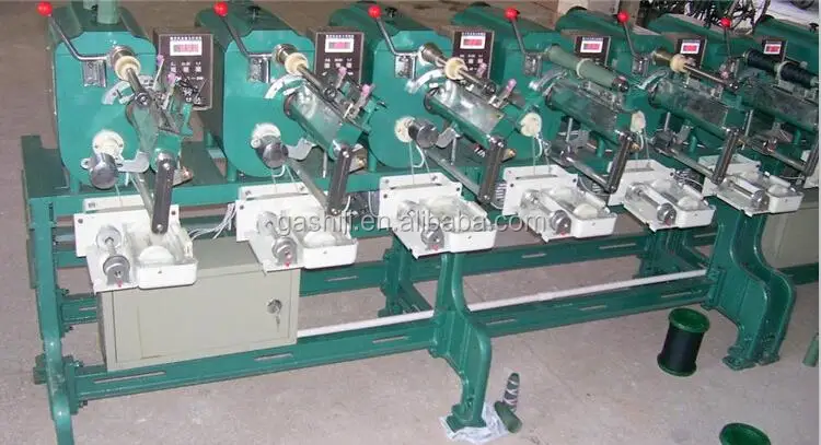 Automatic Measuring 6 Spindles Cone Sewing Thread Winding Machine - Buy ...