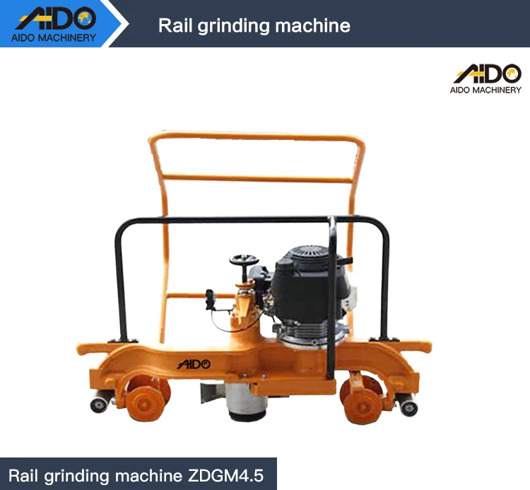 Internal Combustion Grinding Machine Railway Rail Grinder Rails Surface Grinding Track Railway ...