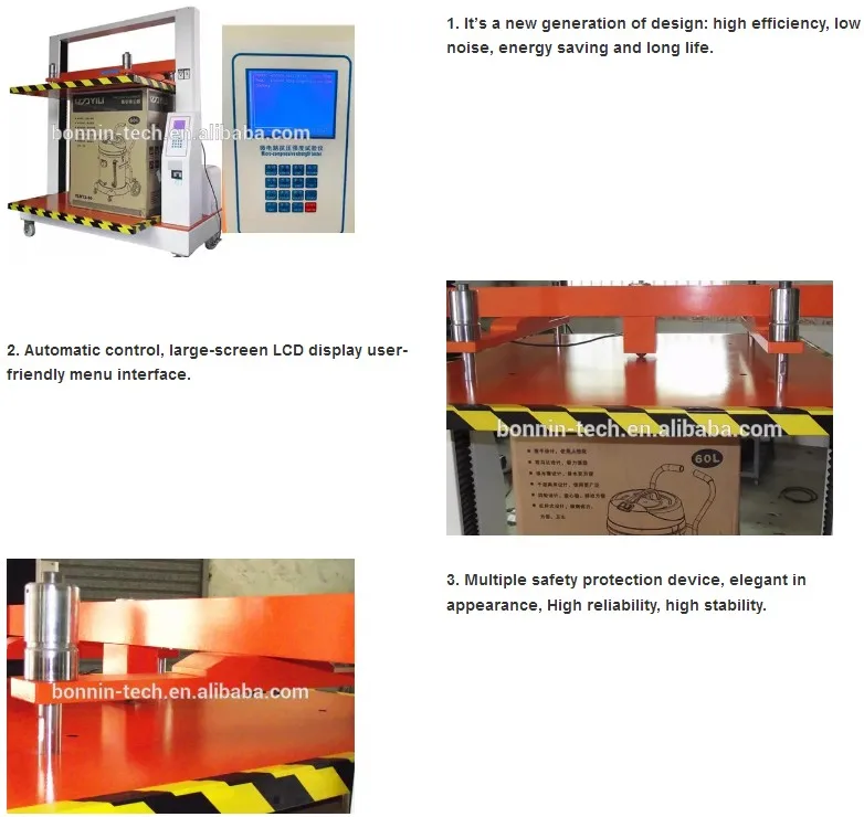 Package Carton Stacker Stacking Compression Testing Machine - Buy ...