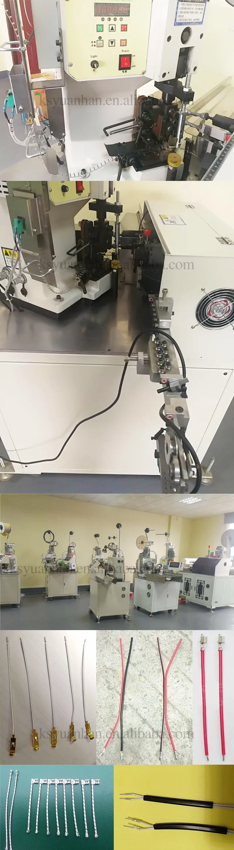Fully Automatic Four Wire Single End Automatic Rj45 Crimping Machine ...