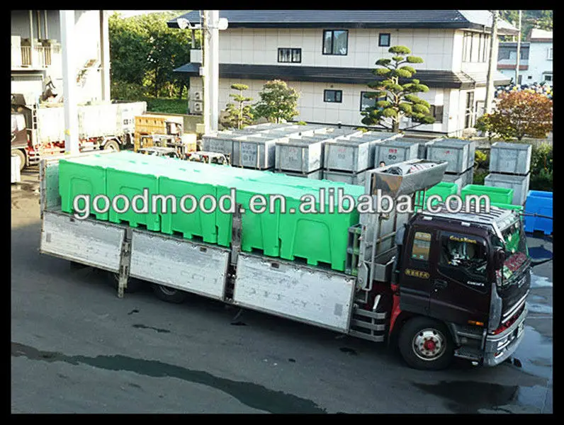 800L Cold Chain Insulated Fish Transport Storage Bin