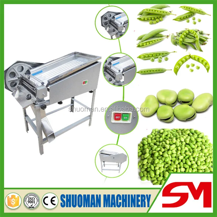High efficiency and good stability edamame shelling machine| Alibaba.com