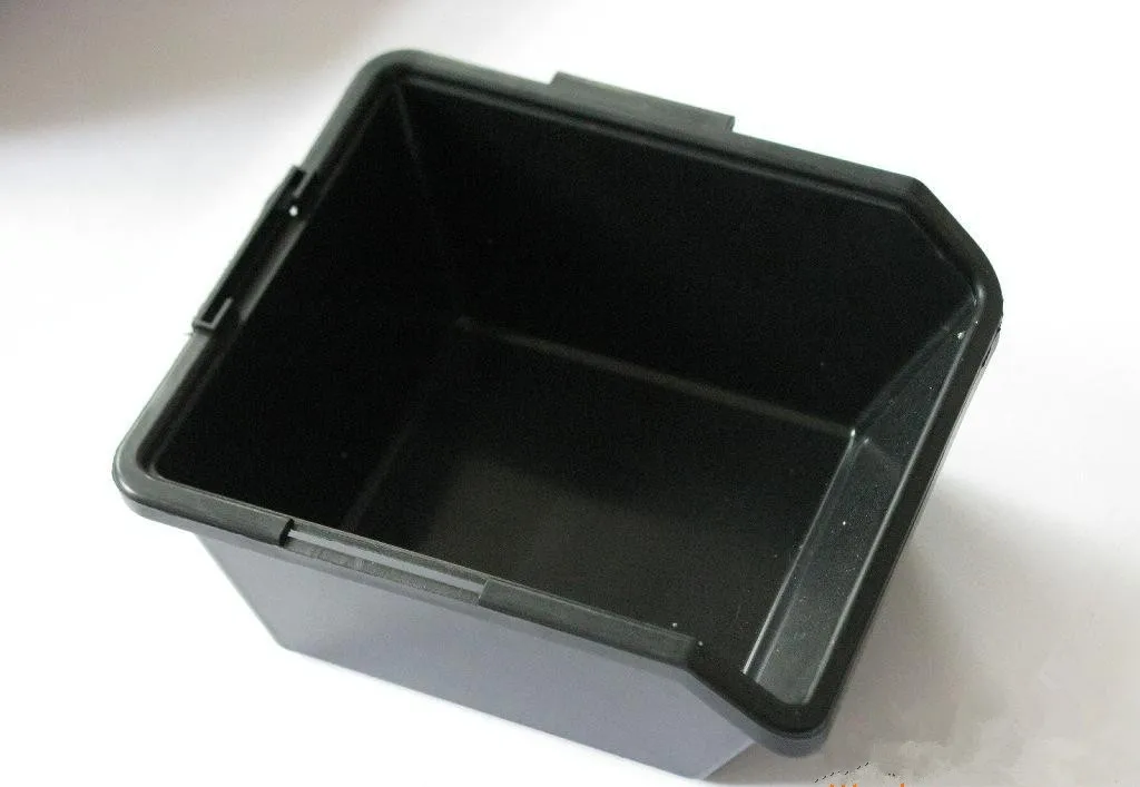 Cleanroom Packing Bin Black ESD Plastic Storage Box /B004 Components ...
