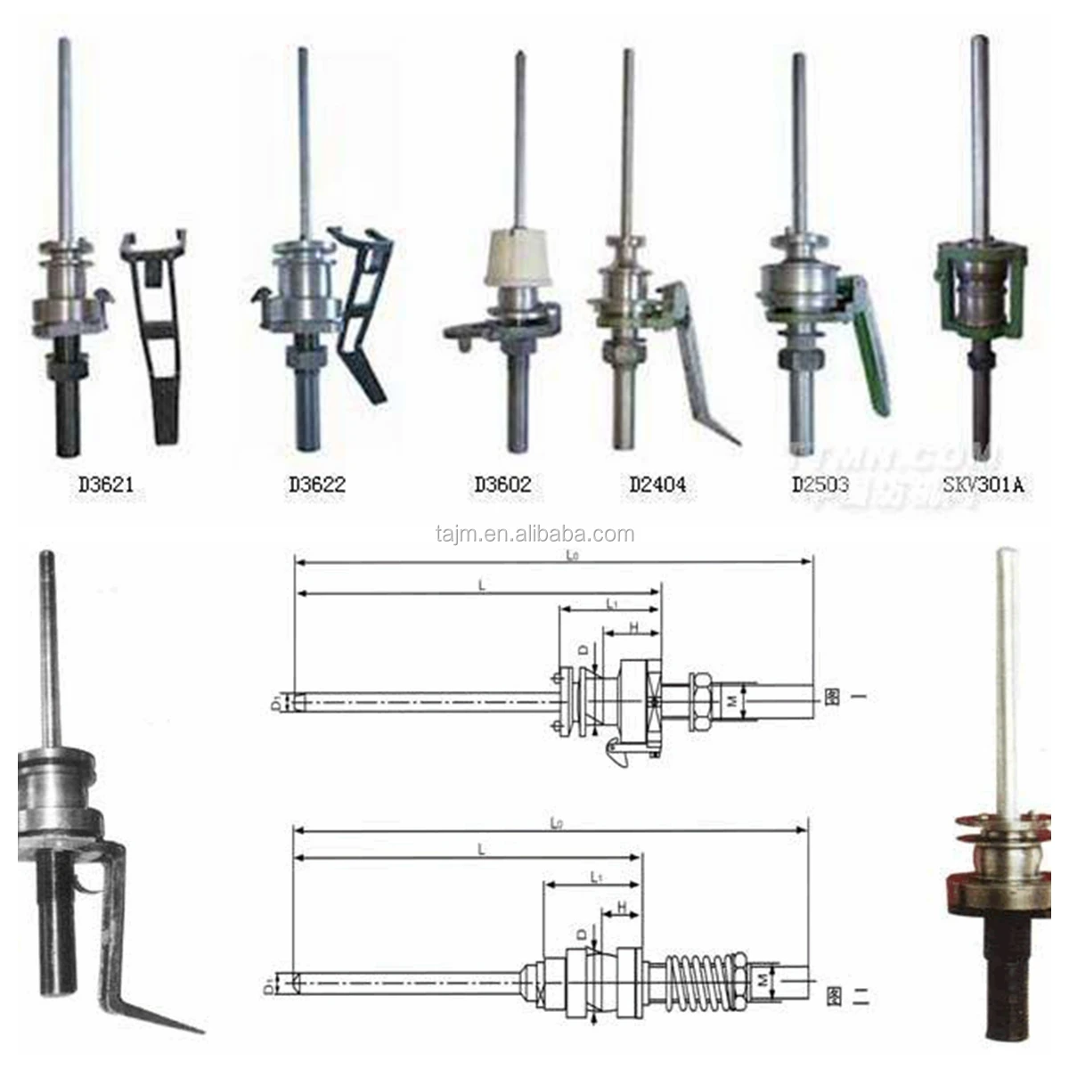 Textile Parts Spindle For Spinning Machine/ Twisting Spindle - Buy ...