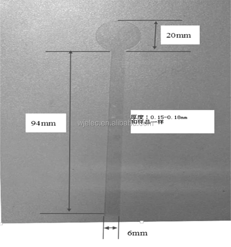 Pet Material Separator Insulation Tab For Button Cell Battery - Buy ...