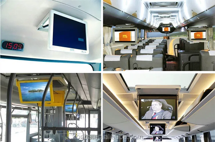 Small Lcd Monitor 17 Inch Bus 12v Tv Screen With Hdmi Input - Buy Small ...