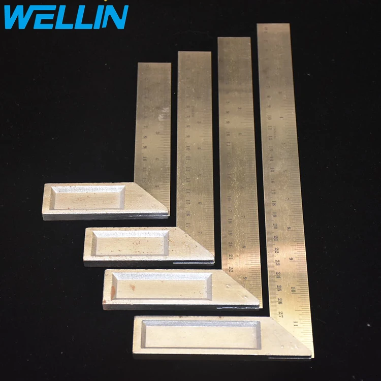 Printed Try 6" Steel Ruler Combination L Shape Steel Ruler - Buy L ...
